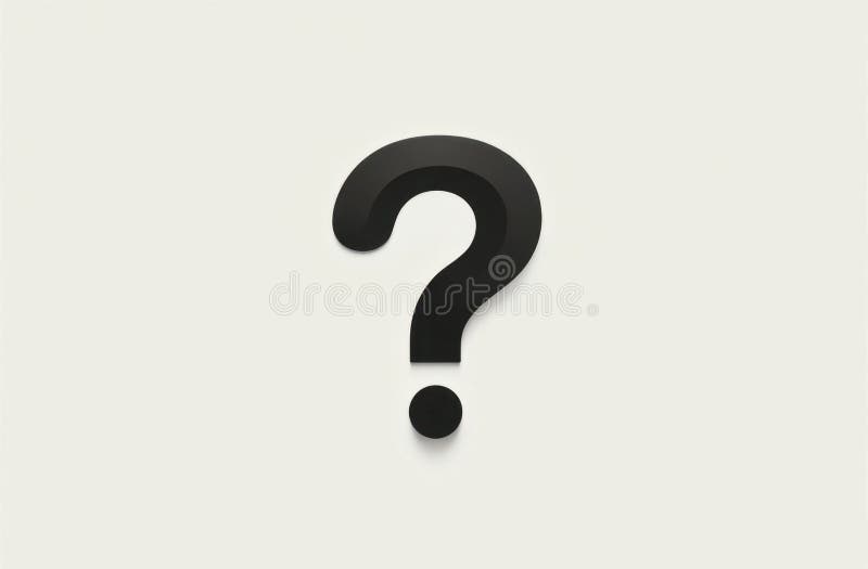 Close Up Question Mark at 16-1-2025 Stock Illustration - Illustration ...
