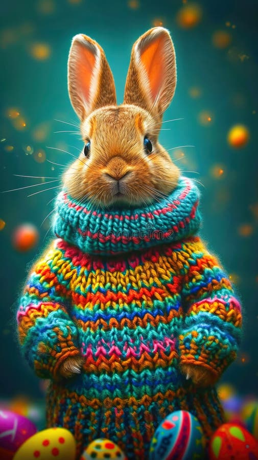 Easter rabbit stock photo. Image of traditional, rabbit - 12475024