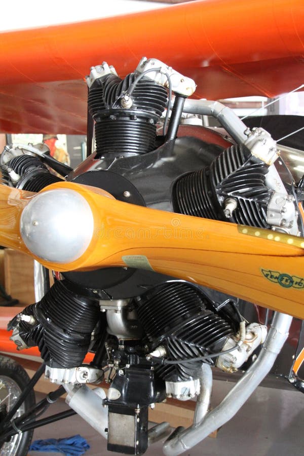 5 Cylinder Radial Engine stock image. Image of military - 165399617