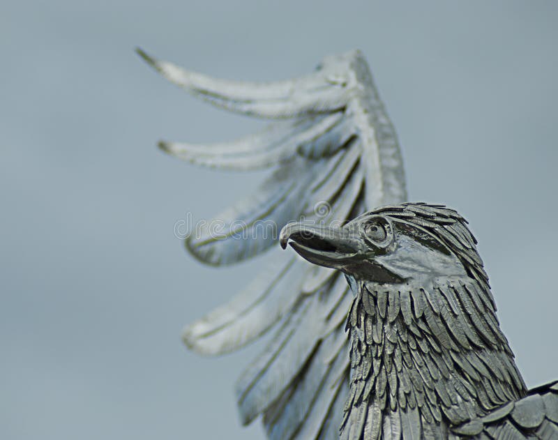 Close Up of RAF Association Emblem Stock Image - Image of association ...