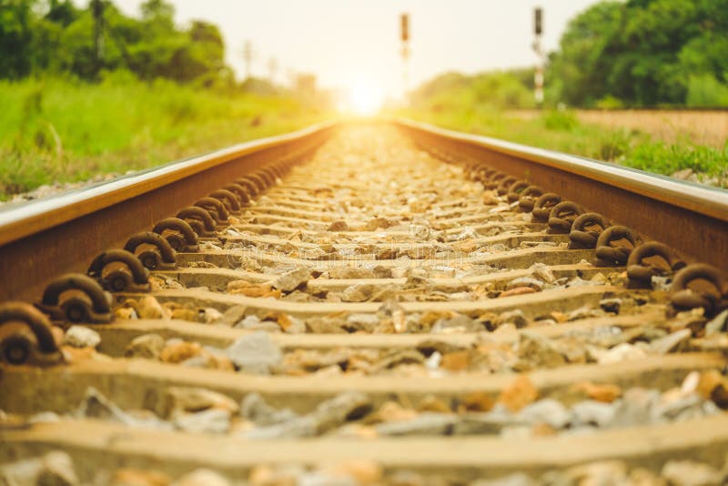 Construction Railroad Train Teamwork Real Stock Image - Image of rail ...