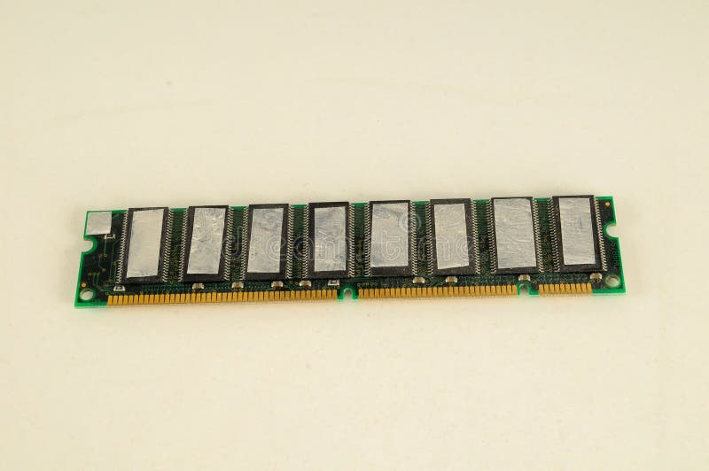 Close-up of Ram Memory Pc Computer Part Stock Photo - Image of macro ...
