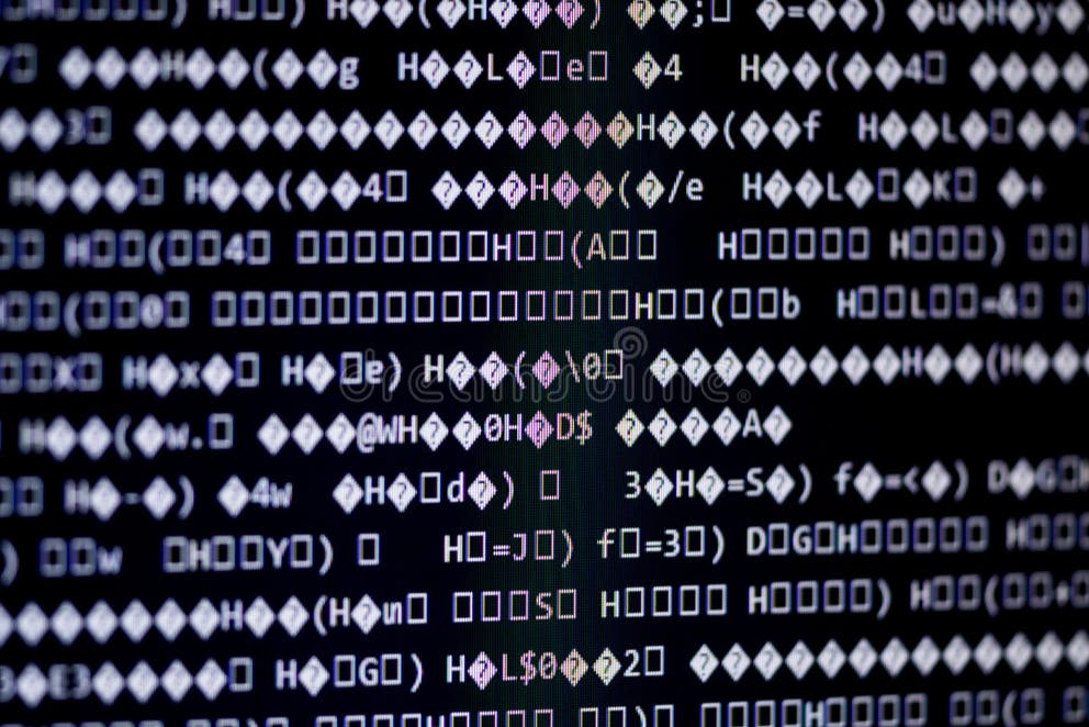 Random computer code stock photo. Image of numbers, software - 114806782