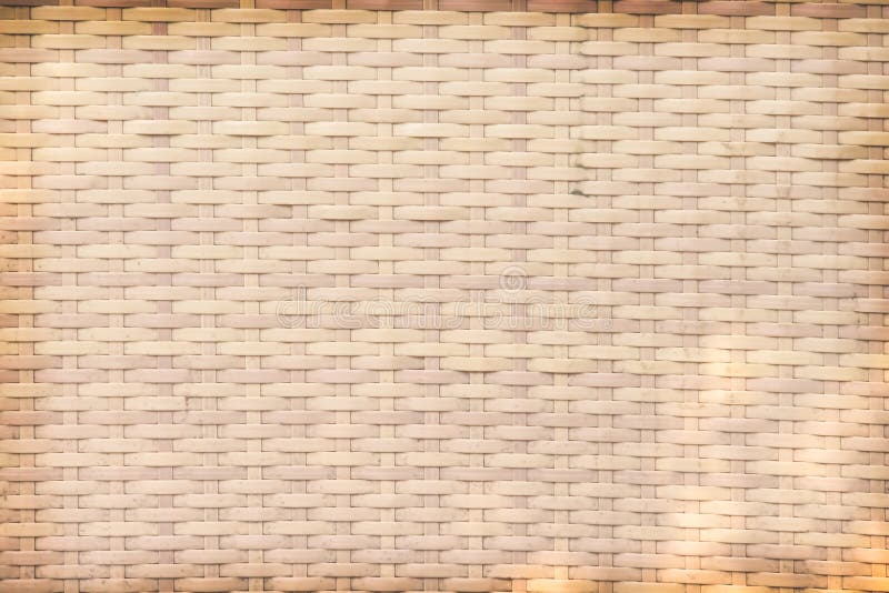 Rattan Wood Wall Texture with Seamless Patterns Ligh Brown Old ...