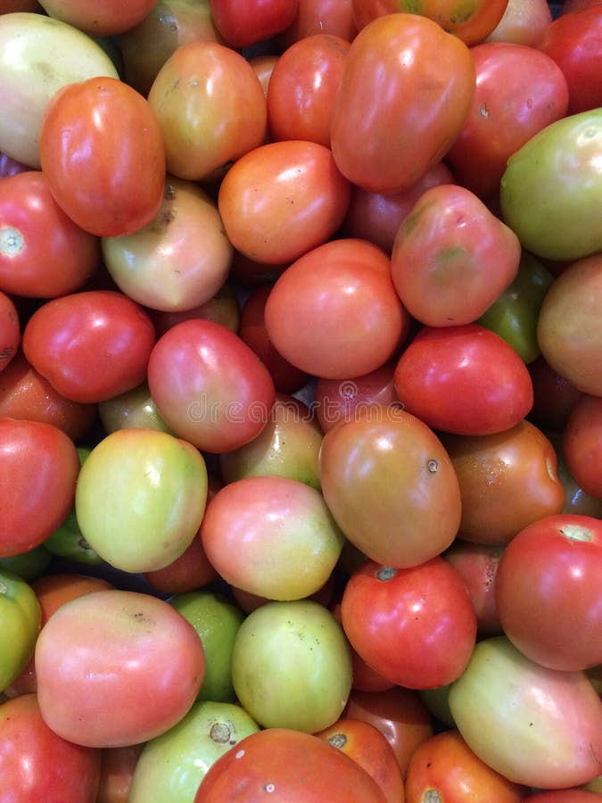 Tomato Texture Background. Top View. Fresh Cherry Tomatoes Pattern ...