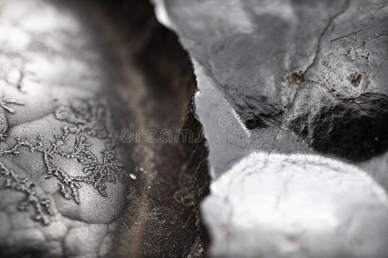 Surface Texture of Raw Hematite Mineral. Iron Ore Stock Photo - Image ...