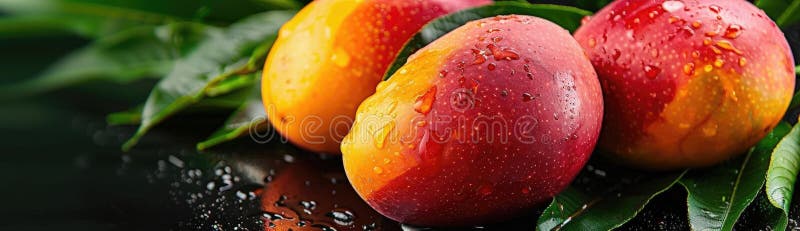 Closeup RAW Style of Miyazaki Mango Worlds Most Expensive Fruit Stock ...