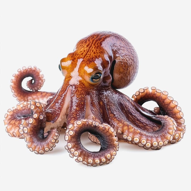 Realistic Octopus Close Up Portrait Stock Photos - Free & Royalty-Free ...
