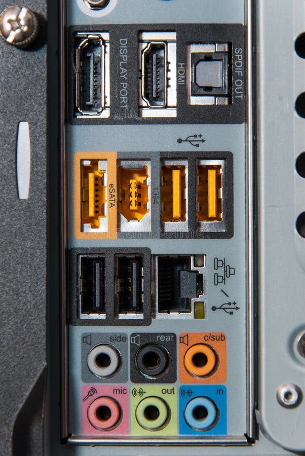 Close up rear panel stock photo. Image of numbers, panel - 29838888