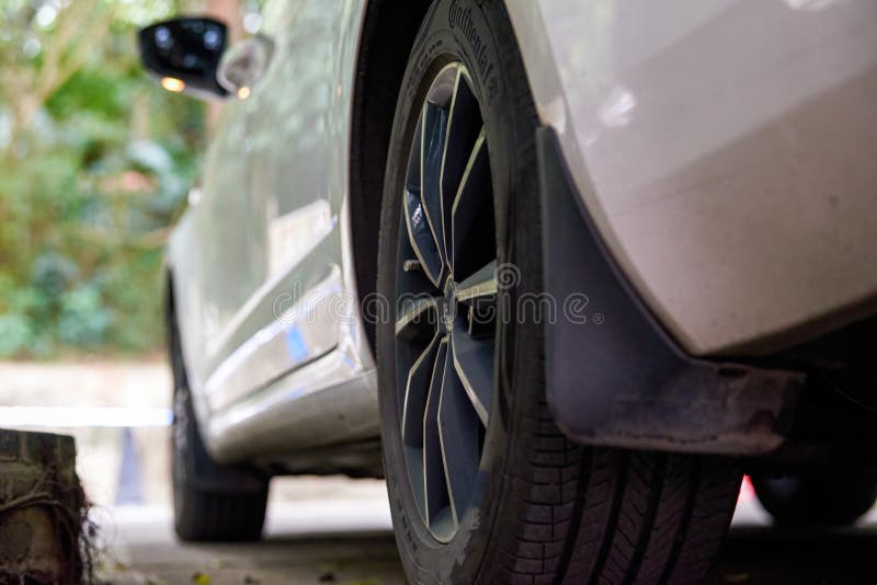Close-up of Rear Wheel of a Car Stock Image - Image of antique, close ...