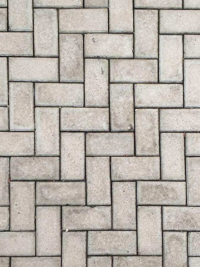 Close-up Rectangular Concrete Block Blocks Zig-zagged. Stock Image ... Close-up Rectangular Concrete Block Blocks Zig-zagged. Stock Image ...