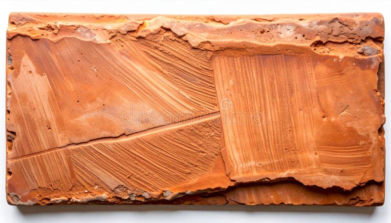 Close Up of Rectangular Red Brick with Textured Surface Pattern Design ...