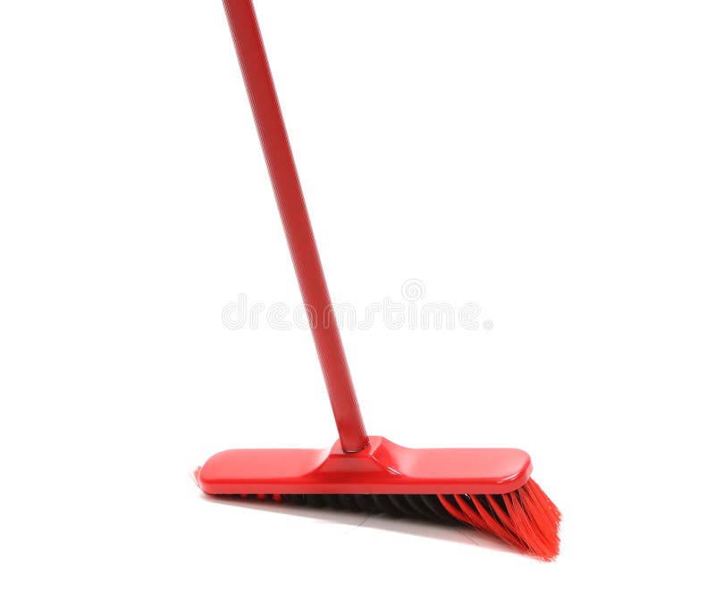 Plastic broom stock photo. Image of housekeeping, housekeeper - 4986788