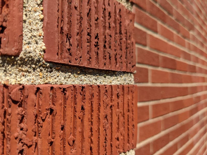 Close Up of Red Brick Walls Stock Photo - Image of wall, brincks: 255025502