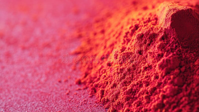 Close-up of Red Iron Oxide Powder Stock Photo - Image of pigment, oxide ...