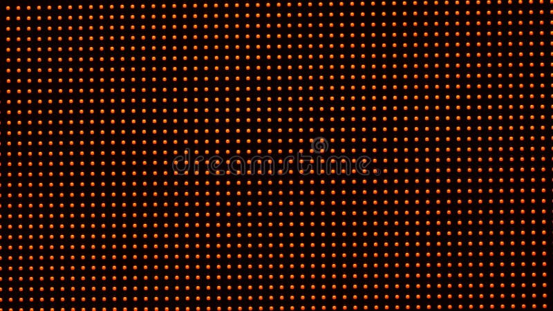Close Up of Red LED Light Panel Displaying Vivid Pixels Stock Image ...