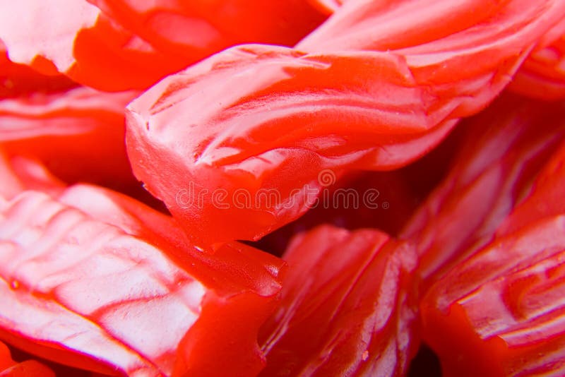 Red licorice stock photo. Image of snack, candy, center - 14896642