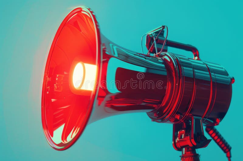A Close Up of a Red Light on a Pole. Suitable for Traffic Safety ...