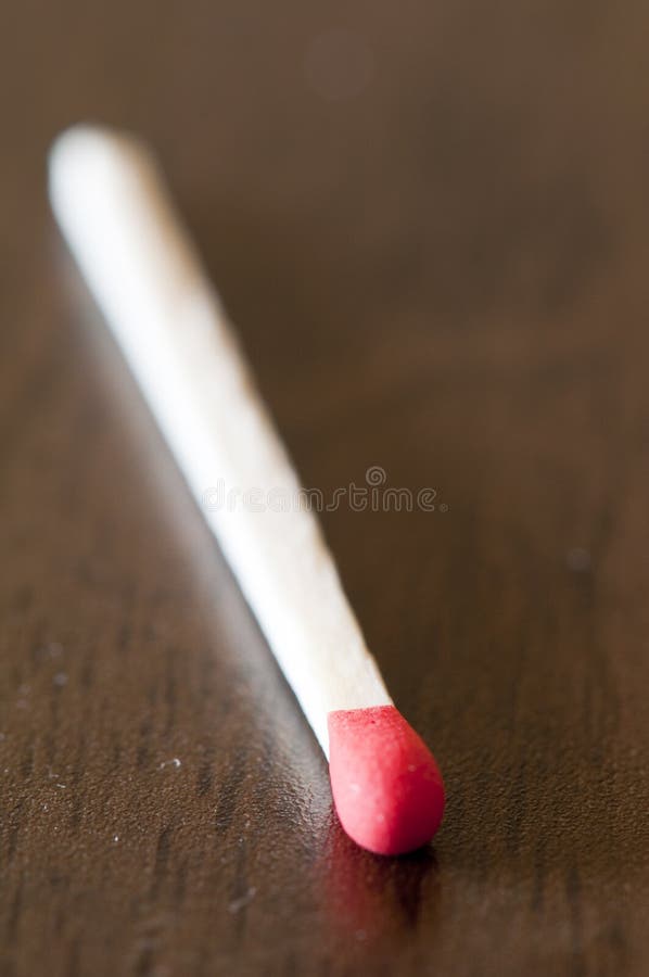Close-up of a red match stock photo. Image of matchstick - 28027736