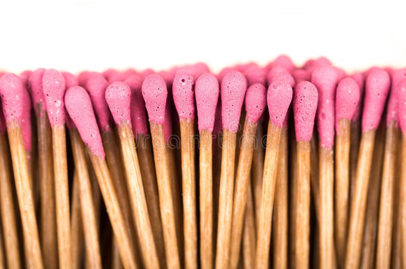 Close-up of a red matches stock image. Image of long - 31607183