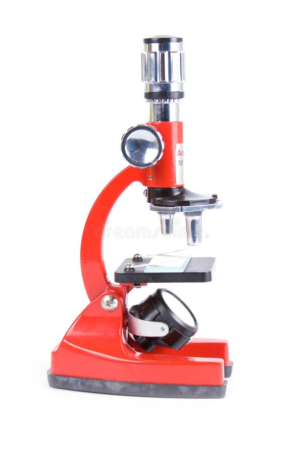 Blue microscope stock photo. Image of equipment, microscope - 8696658