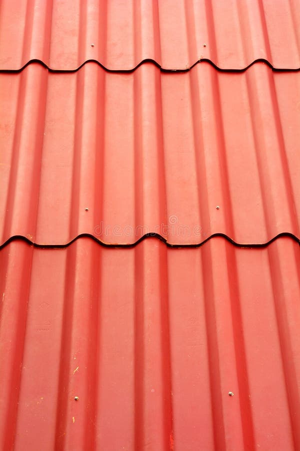 Close Up of Red Roof Texture Stock Image - Image of clay, exterior ...