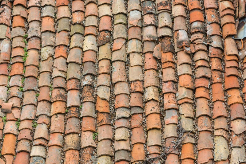 Close Up of Red Roof Texture Stock Photo - Image of residential ...