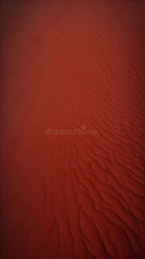 Close Up of Red Sand Texture Background Illustration with Ripples Stock ...