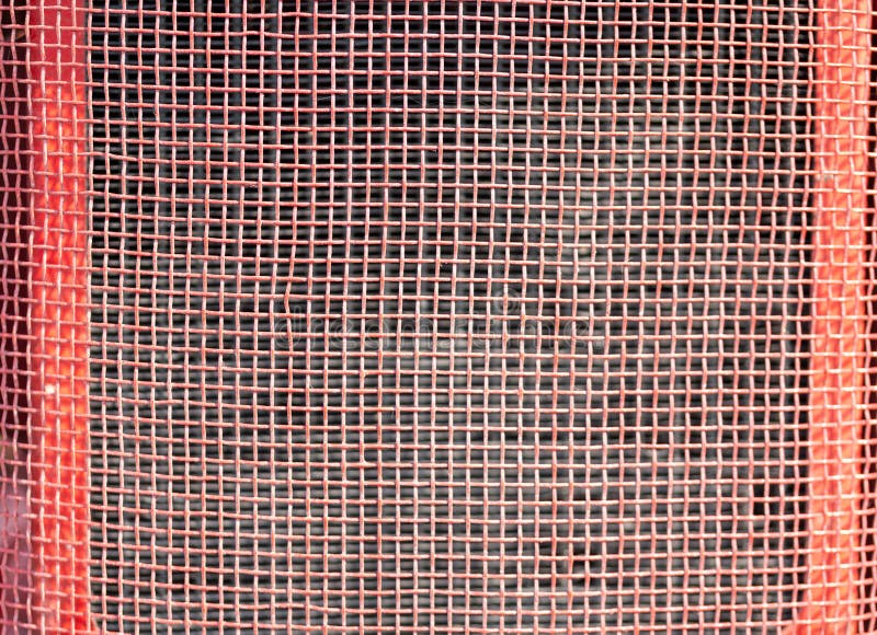 Close Up of Red Tractor Front Grill Stock Image - Image of close ...