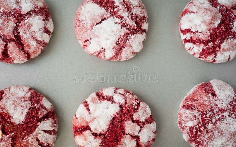 Red velvet gingerbread stock image. Image of buttercream - 240525147