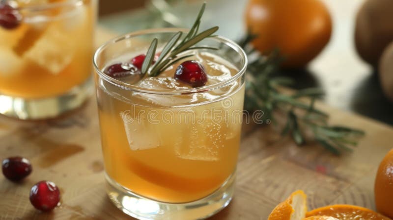 Close Up of Refreshing Drink on Table Stock Photo - Image of close ...