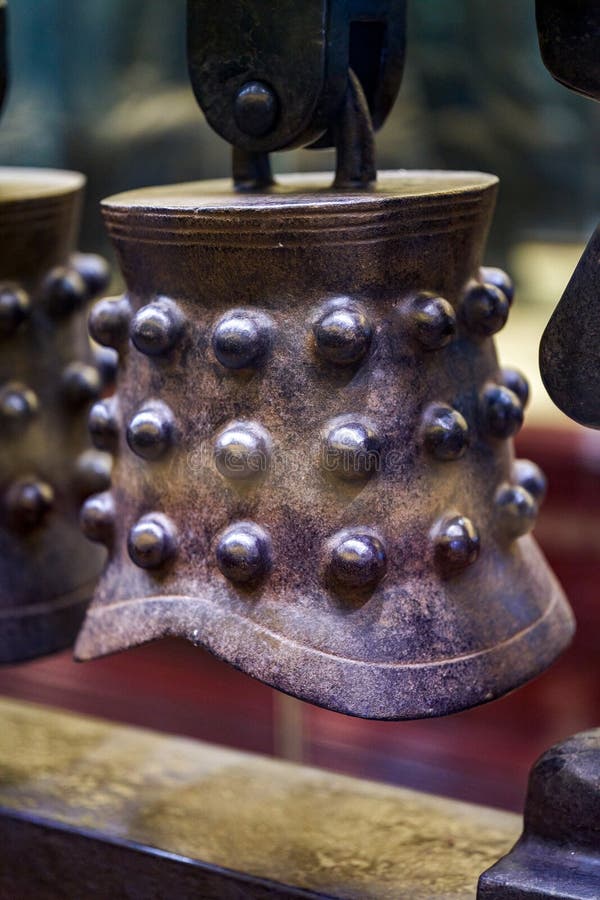 Close-up of a Retro Ancient Chinese Ancient Chime Stock Image - Image ...