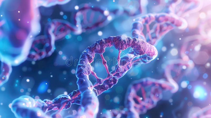 A Close-up Reveals Cellular Structures with Visible Nuclei and ...