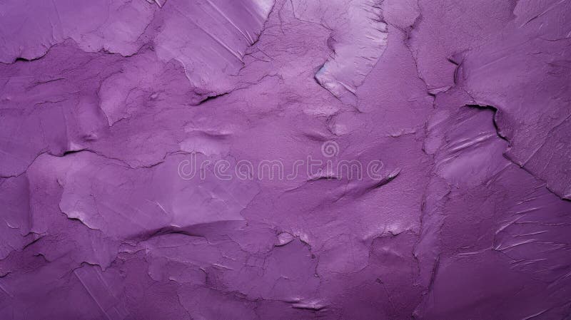 Close-up Reveals a Textured Purple Plaster Wall, Adding Depth and ...