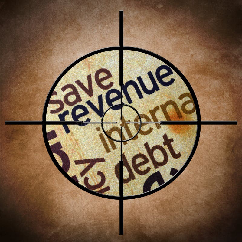 Revenue target stock photo. Image of economic, impose - 176614438