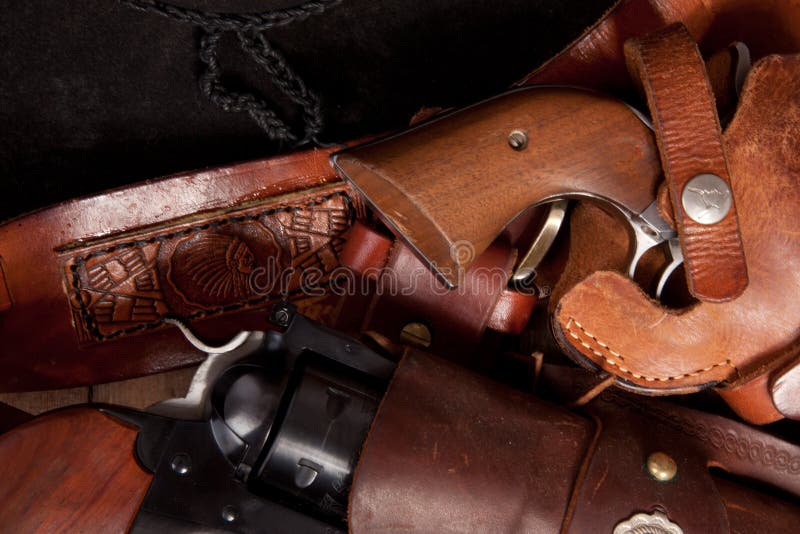 Close up of Revolvers stock photo. Image of close, guns - 52910496