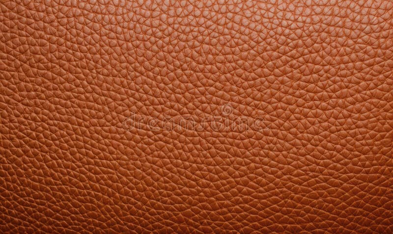 Close-Up of Rich, Textured Brown Leather Stock Illustration ...