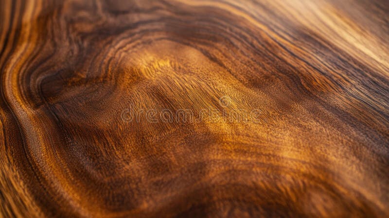 Close-up of Richly Grained, Dark Brown Wooden Surface Stock ...