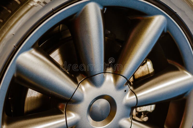 Modern Alloy Wheels stock photo. Image of luxury, close - 157240336