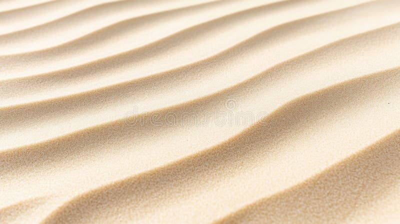 Close Up of Ripples in Desert Sand Texture Stock Illustration ...
