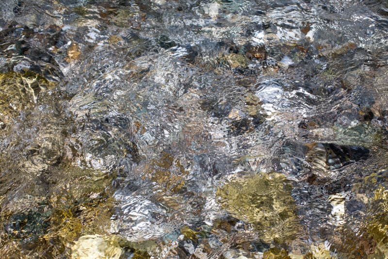 Close Up of River Stream Water Surface Background Texture Stock Photo ...