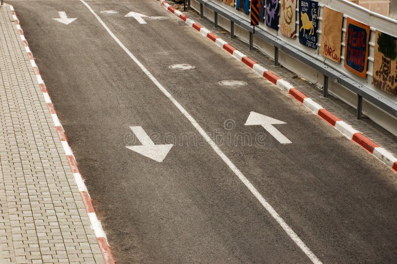 Close-up of a road stock image. Image of road, automobile - 7185067