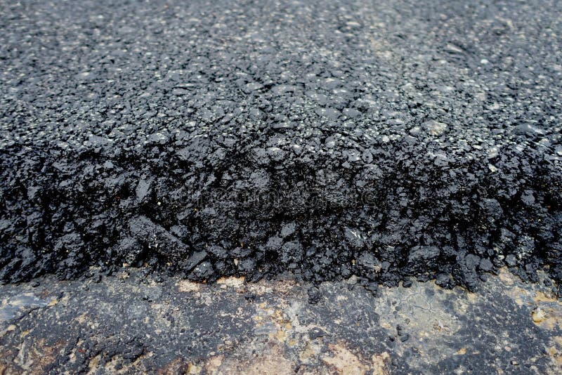 Close up road asphalt stock photo. Image of grainy, black - 81840124