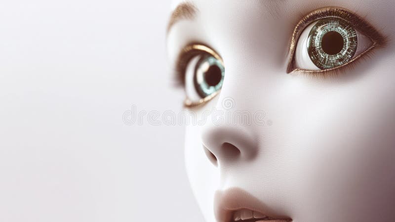 Fembot Ai Robot Portrait Stock Photos - Free & Royalty-Free Stock ...