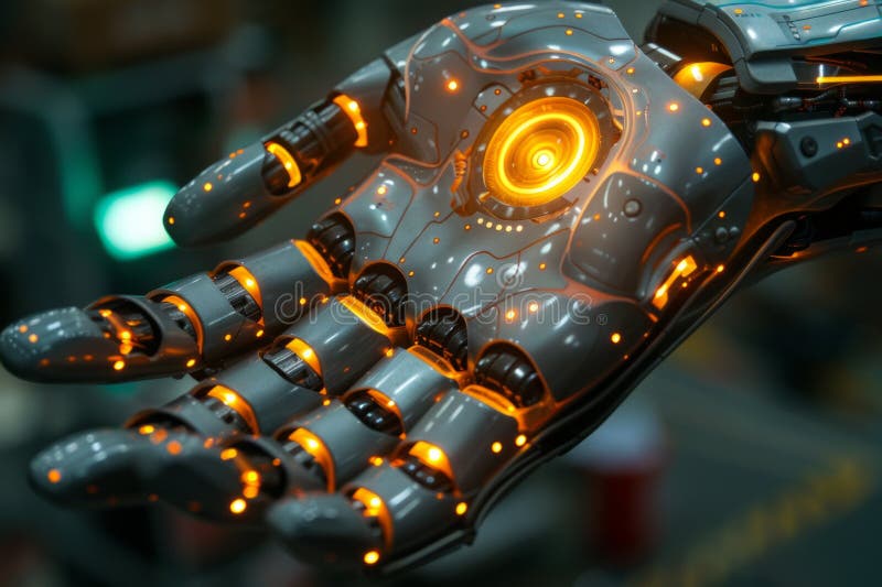 Close Up Robot Hand , Technology , Future Concept Stock Photo - Image ...