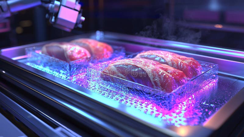 Advanced Food Technology Robotic Precision Packaging of Premium Meat ...