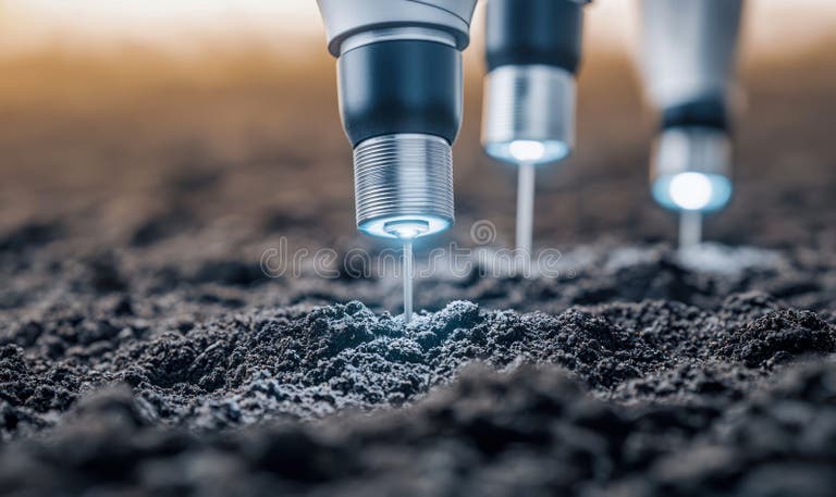 Precision Agriculture: Advanced Robotic Probes Analyzing Soil ...