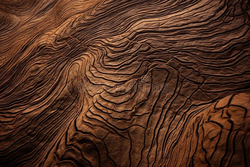 A Close Up of a Rock with a Rough Texture and Lines. AI Generation ...