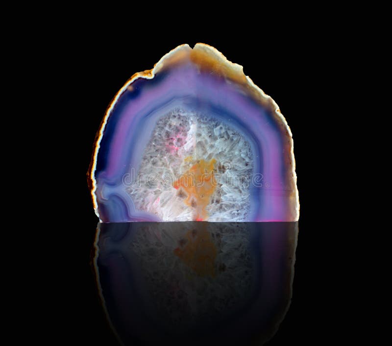 Rock slice stock illustration. Illustration of volcanic - 120270725