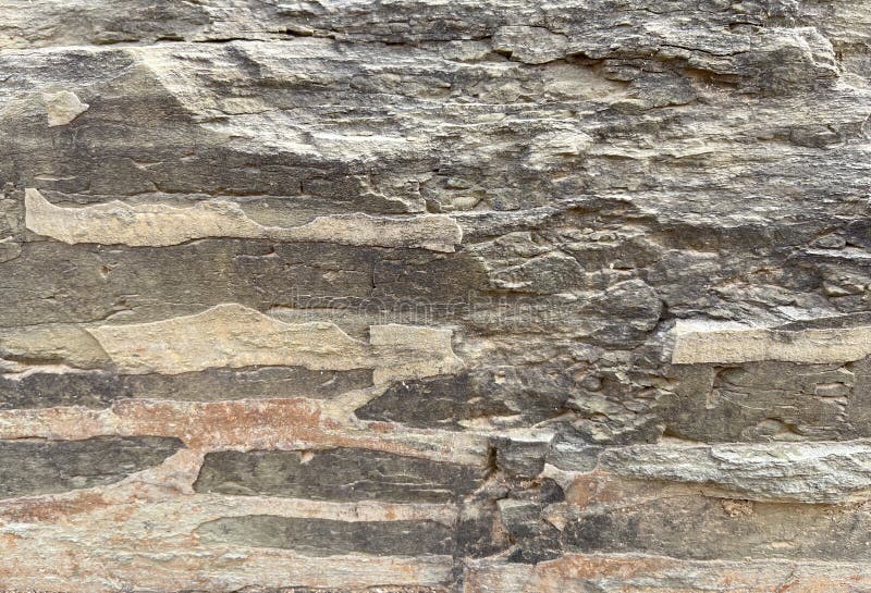 Close Up of the Rock Surface Stock Image - Image of rough, desert ...